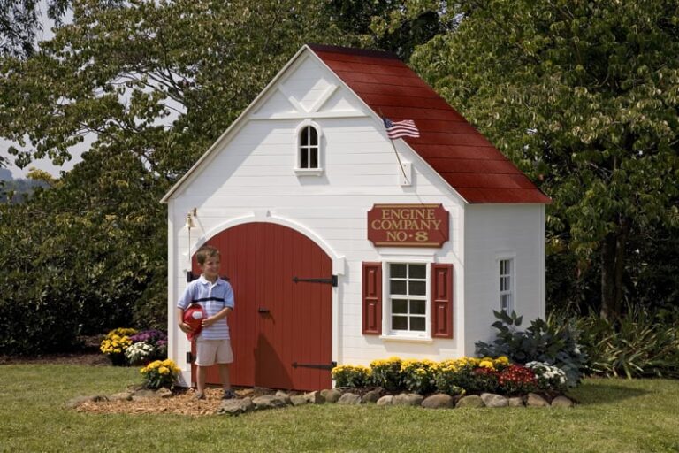 Five Alarm Firehouse | Playhouse for Your Backyard | Lilliput