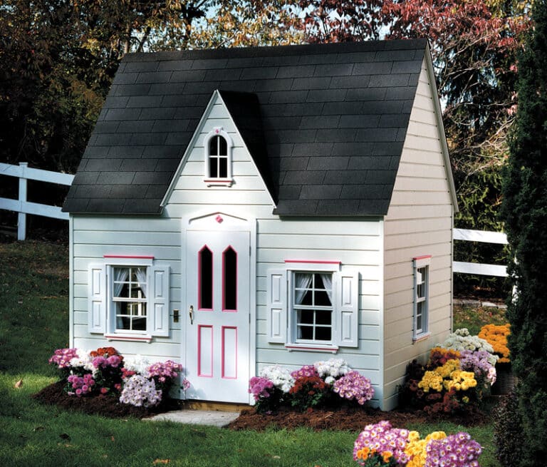 Princess Cottage | Girl's Outdoor Playhouse for Backyards | Lilliput