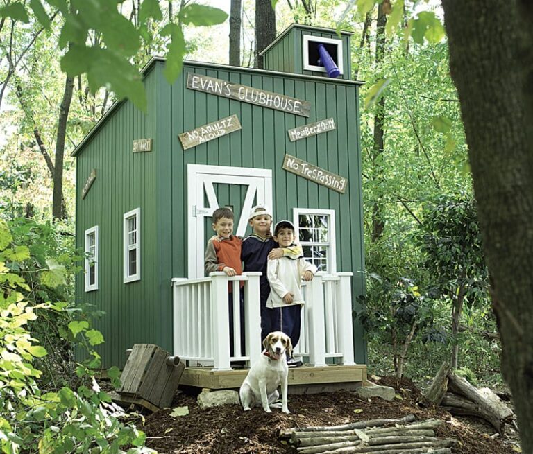 Lil Raskals' | Outdoor Backyard Playhouses for Boys | Lilliput