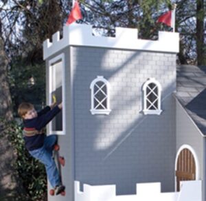 Sassafras Castle | Castle Playhouse for Your Backyard | Lilliput