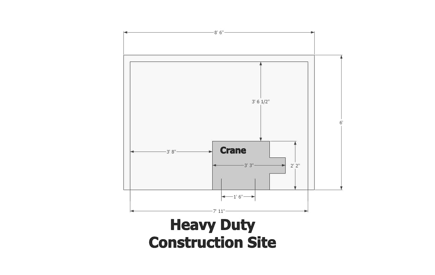 Heavy Duty Construction Site | Playhouses for Businesses